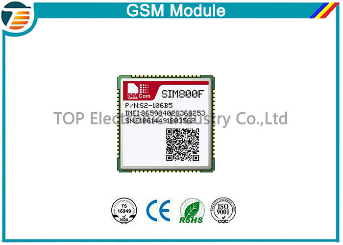 850MHz / 900MHz / 1800MHz / 1900MHz Siemens GSM Module SMT Type SIM800F