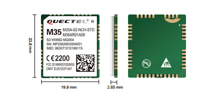 GSM / GPRS Wireless Communication Module M95 used for M2M production