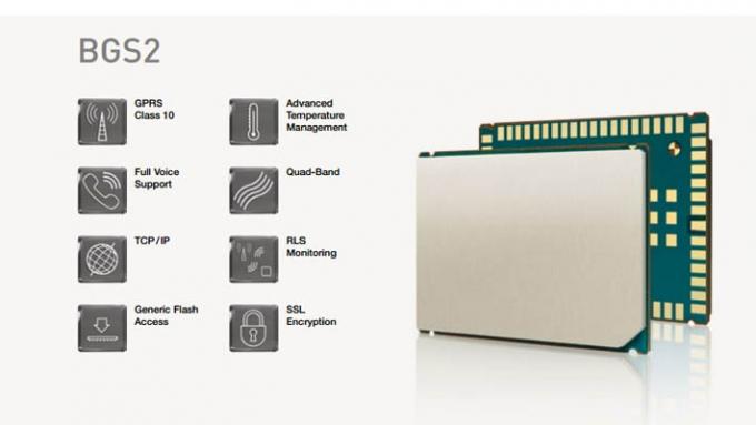 CINTERION Wireless GPS GSM GPRS Module BGS2-W For M2M Production